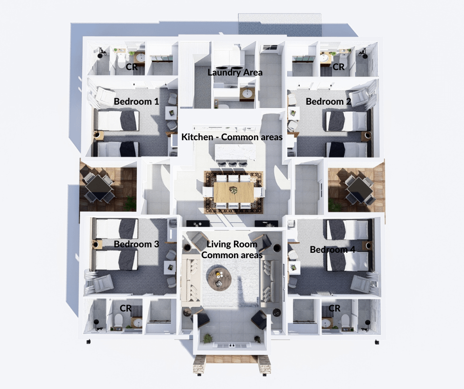 Floor Plan - SVG Transitional Housing